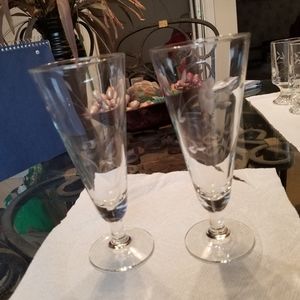 Princess House | Dining | Princess House Heritage Pilsner Glasses ...